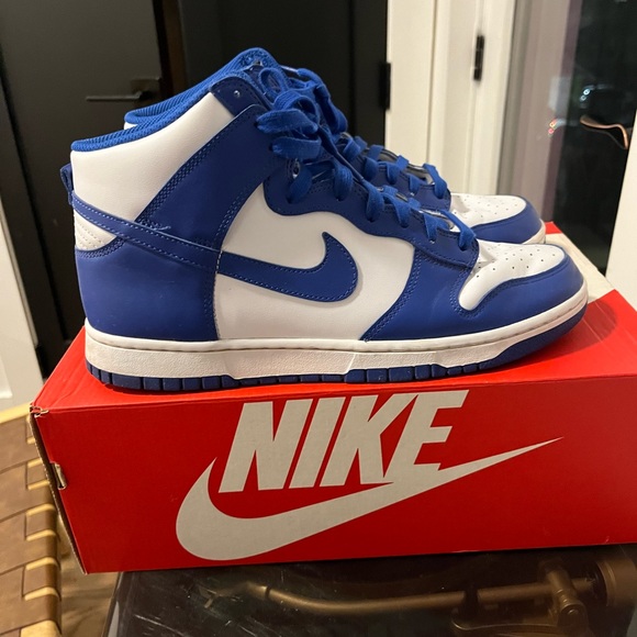 Nike | Shoes | Nike Dunk Hi Royal Blue Retro | Poshmark